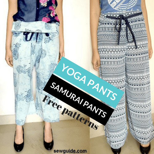 how to make thai fisherman pants pattern