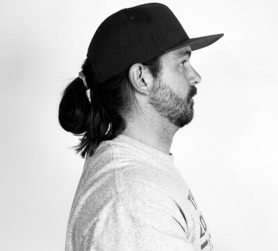 how to wear cap with long hair