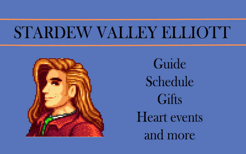 where to find elliot stardew valley