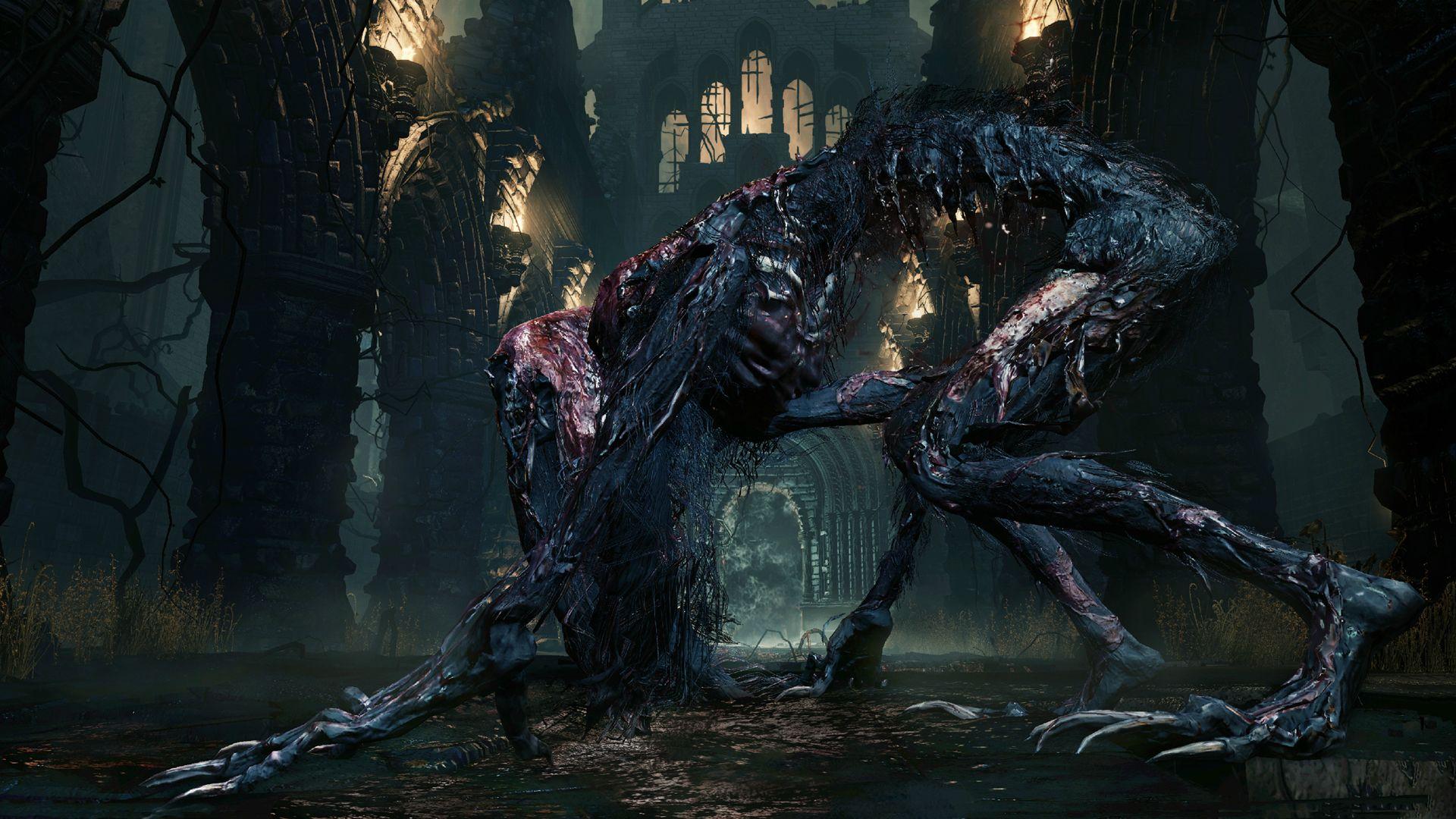 Bloodborne Blood-Starved Beast Boss Guide