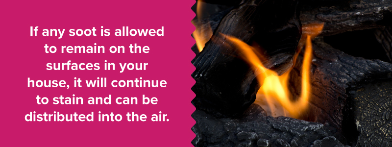 How To Clean Soot After A Fire