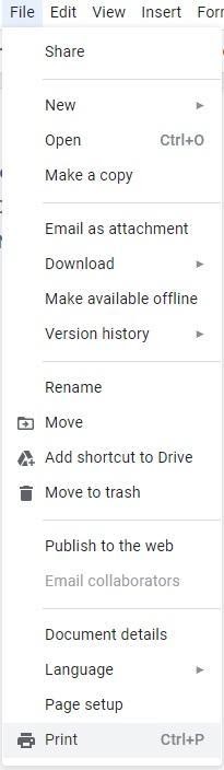 How To Print Front And Back On Google Docs