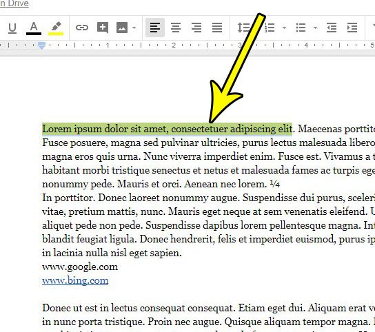 How To Remove Highlighting In Google Docs