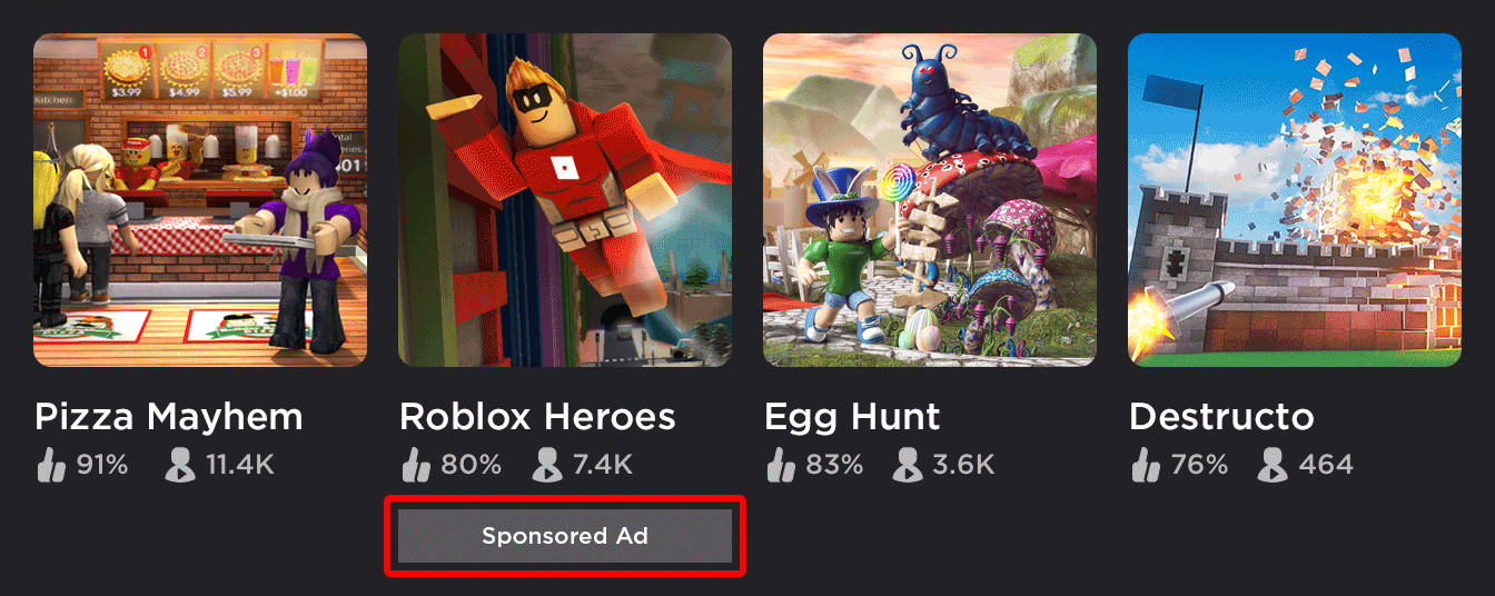 How To Sponsor A Game On Roblox