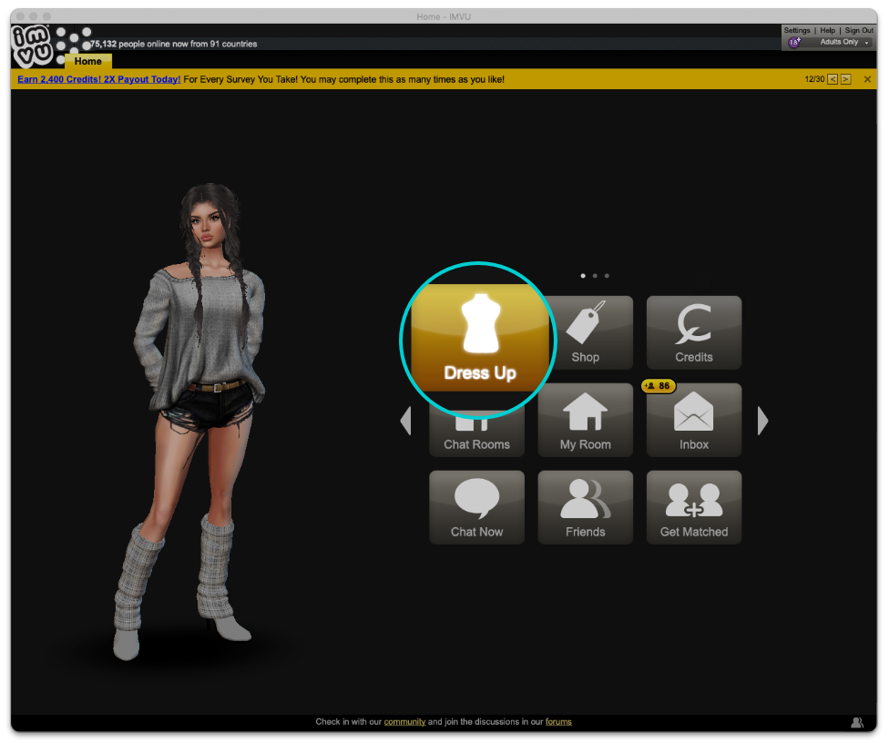 How To Take A Picture On Imvu