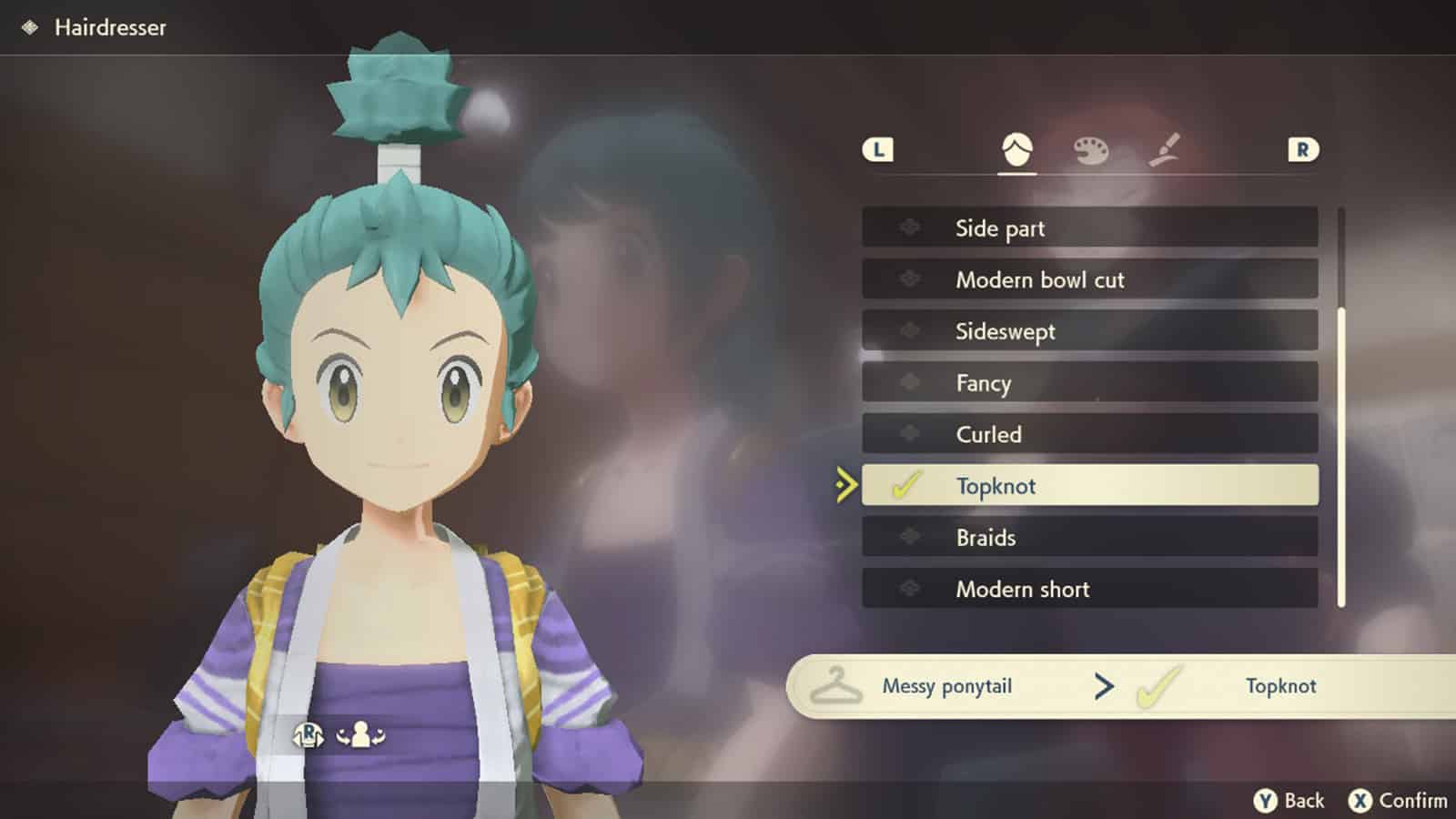 How to unlock new hairstyles in pokemon arceus