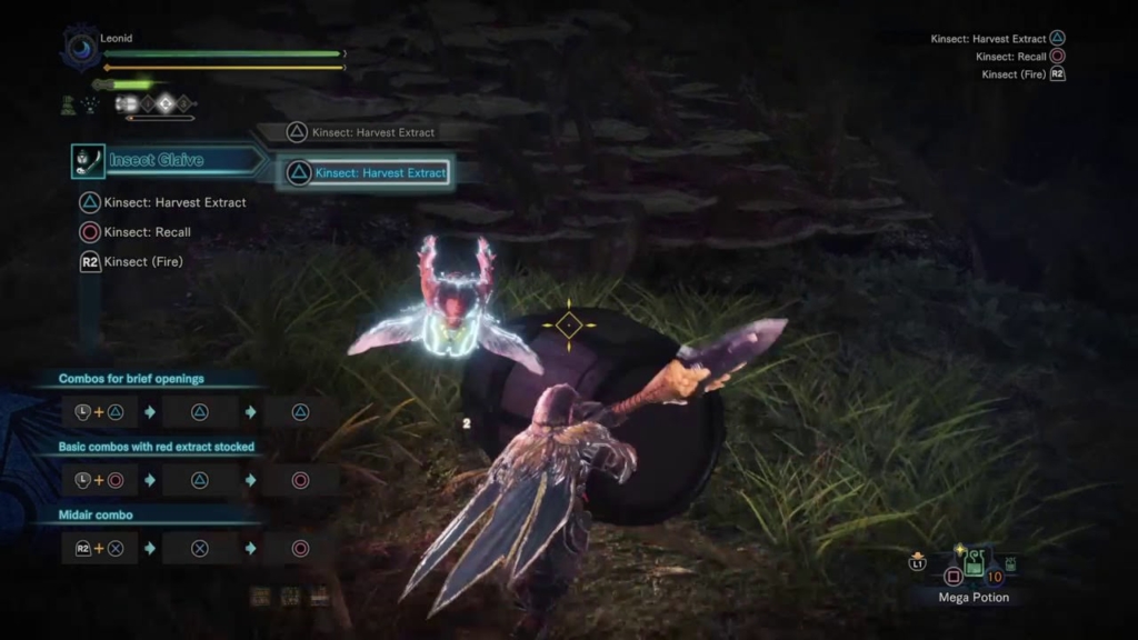 Monster hunter world how to use kinsect