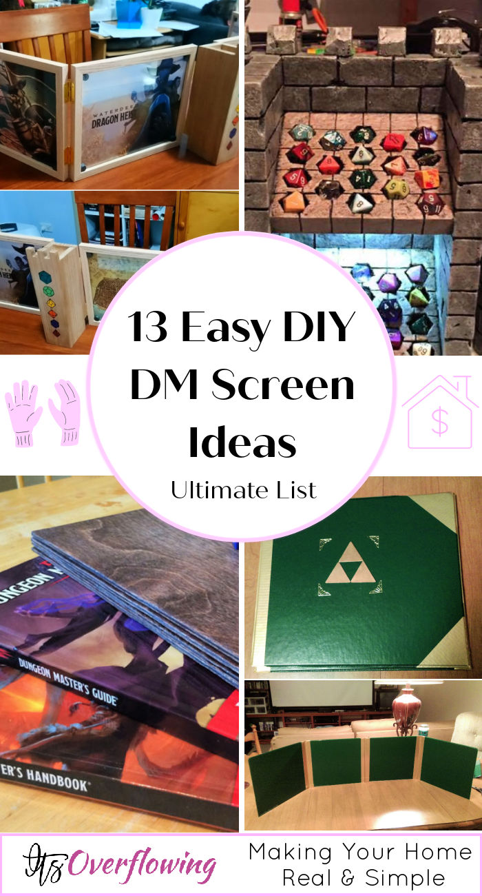 how to make a dm screen