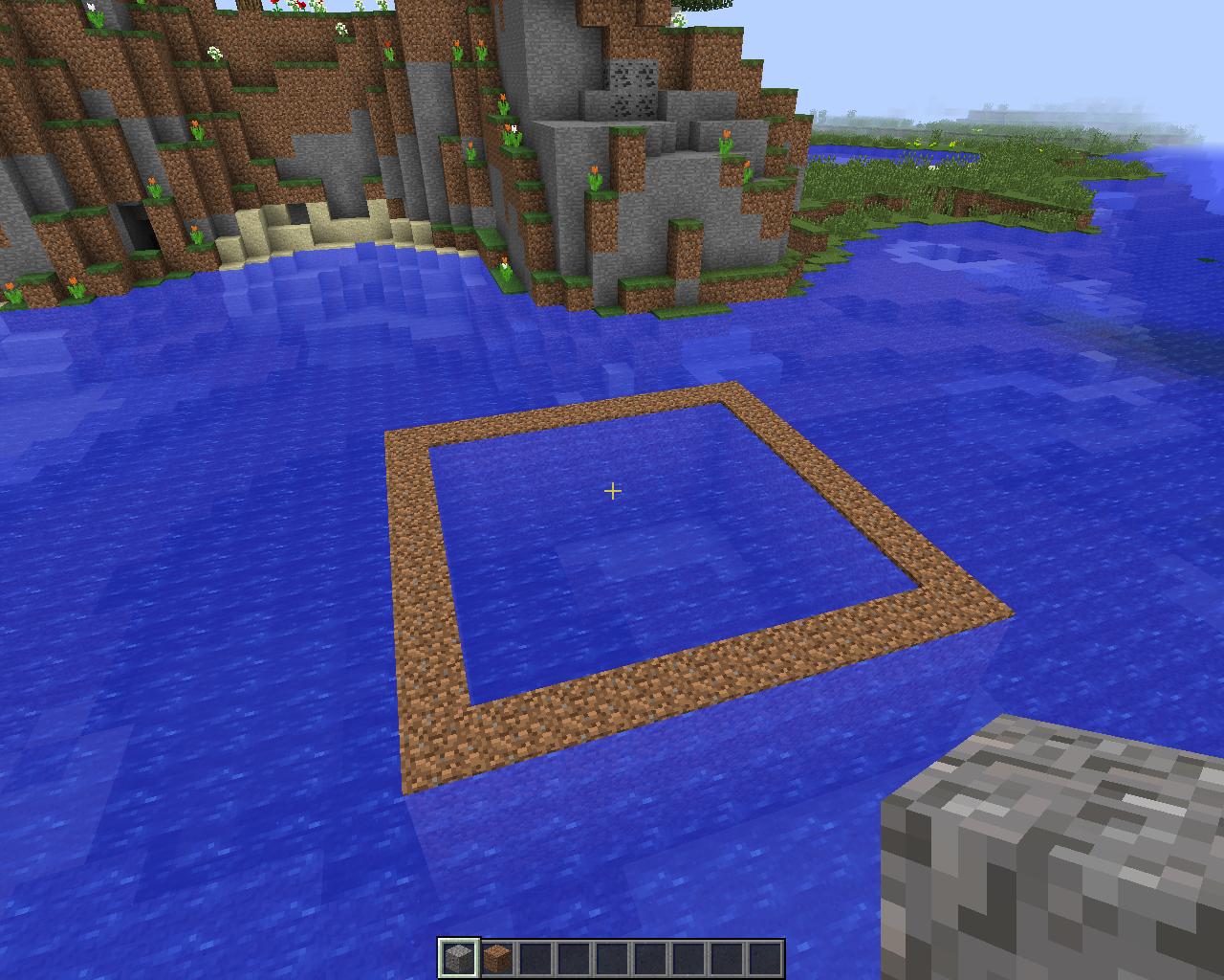 How To Get Rid Of Large Bodies Of Water In Minecraft