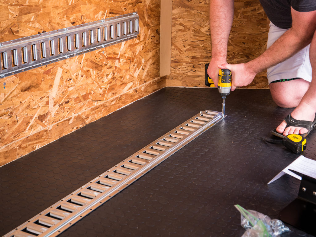 How To Install E Track In A Trailer