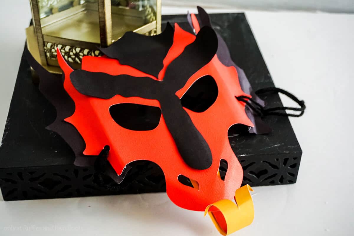 How To Make A Dragon Mask For Kids