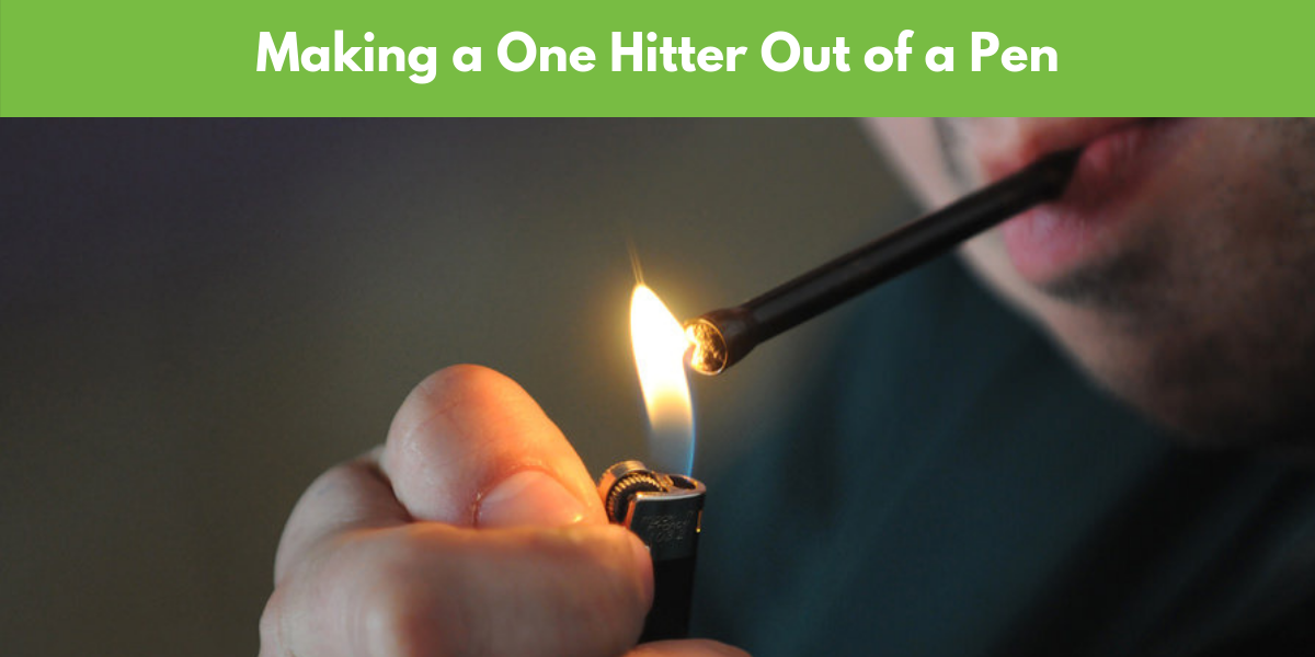 How To Make A One Hitter At Home