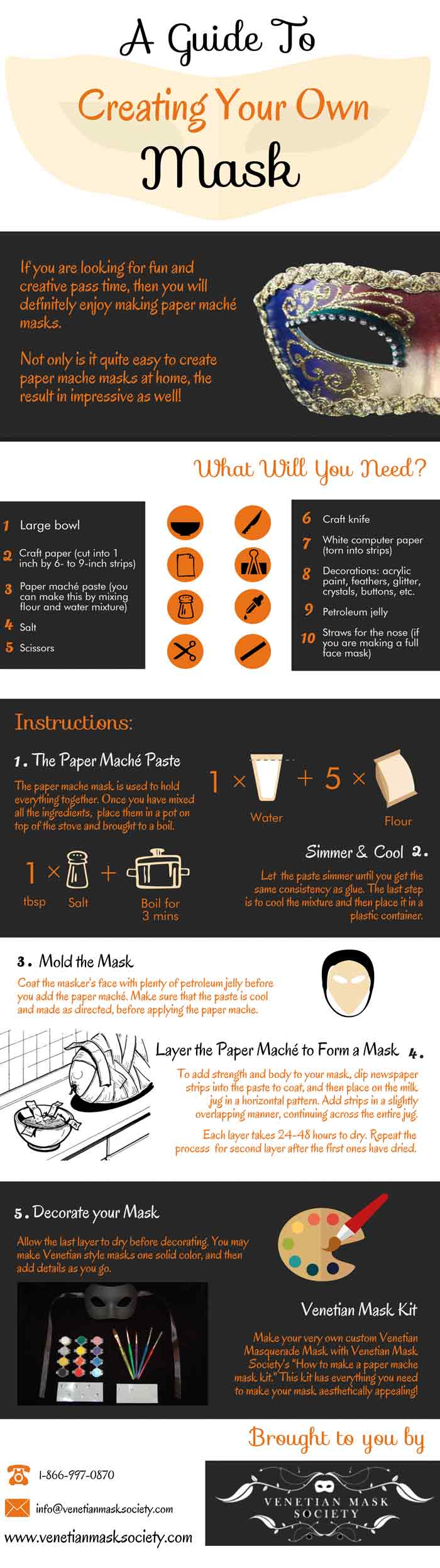 How To Make A Venetian Masks