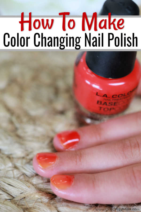 How To Make Color Changing Nail Polish
