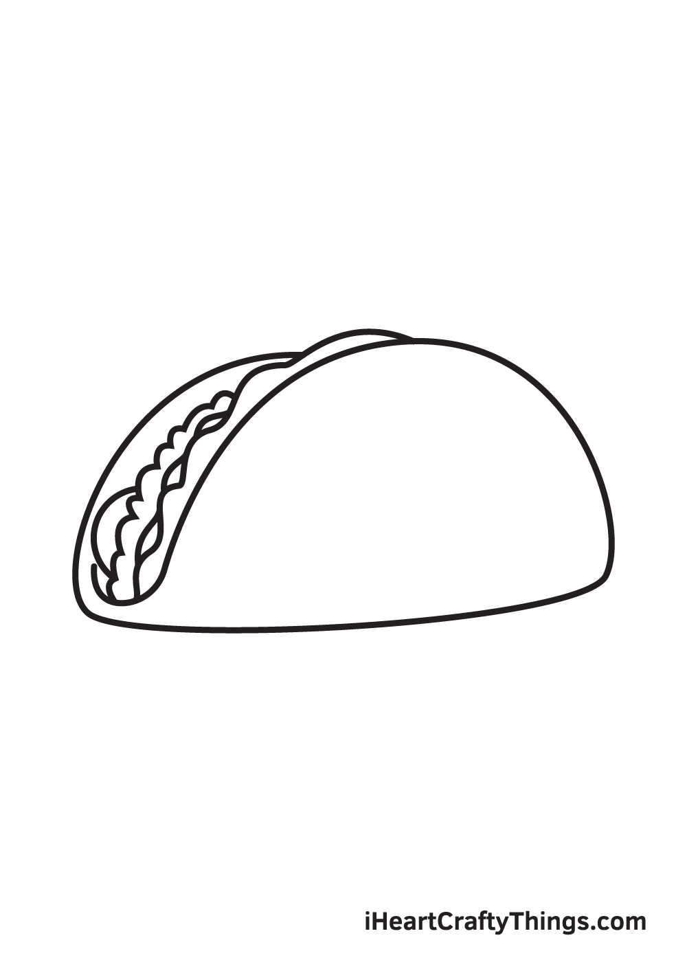 How To Draw A Taco – Step By Step Guide