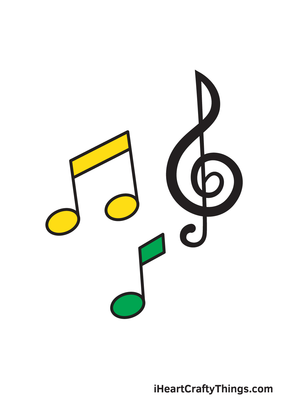 How To Draw Music Notes — Step By Step Guide