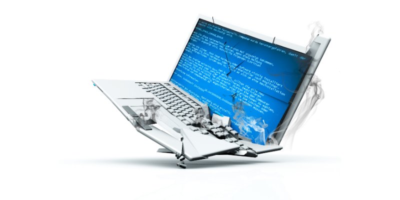 How To Break A Laptop Without Evidence