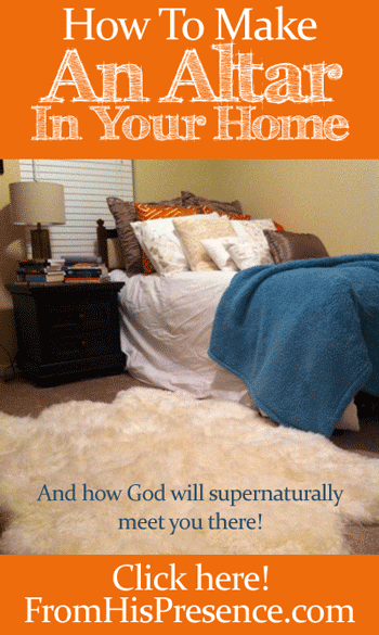 How To Build An Altar For God At Home