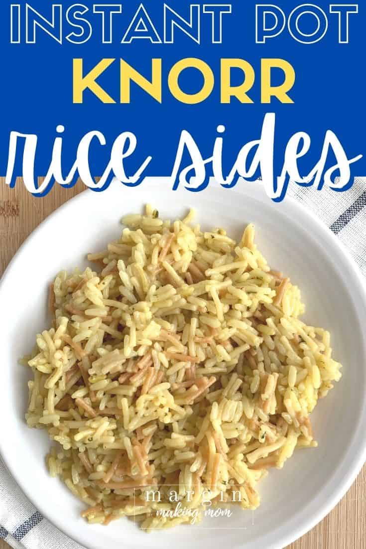 How To Cook Knorr Rice Sides In Instant Pot