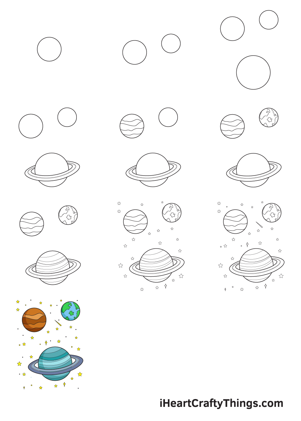 How To Draw A Galaxy