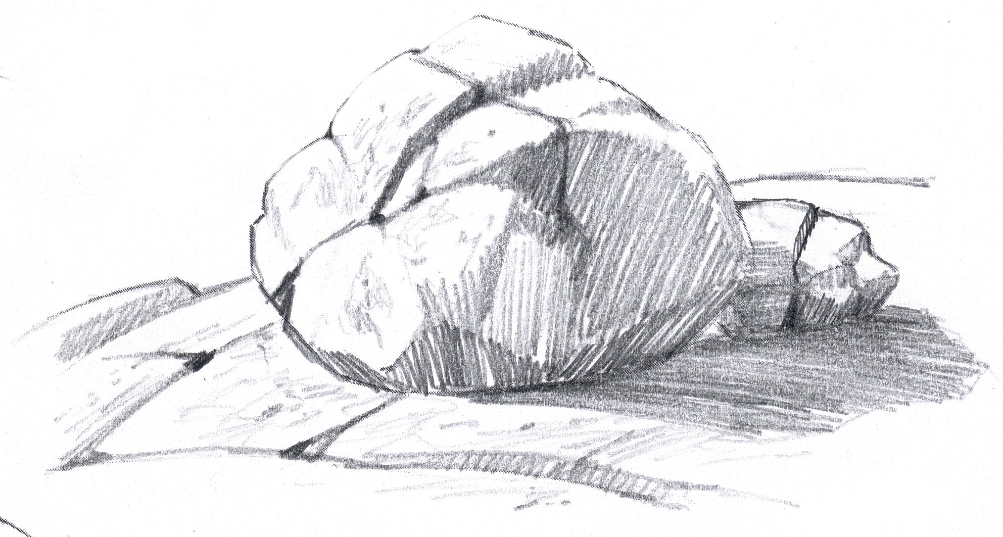 How To Draw A Rock
