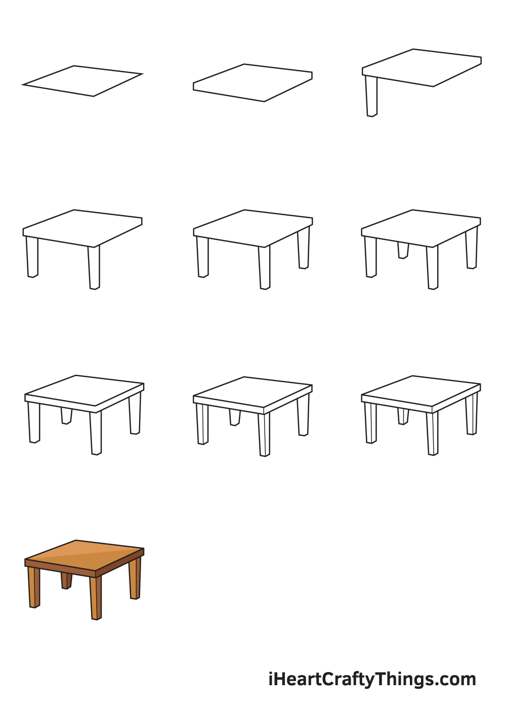 How To Draw A Table