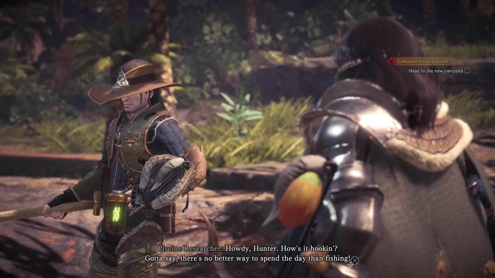 How To Fish In Monster Hunter World