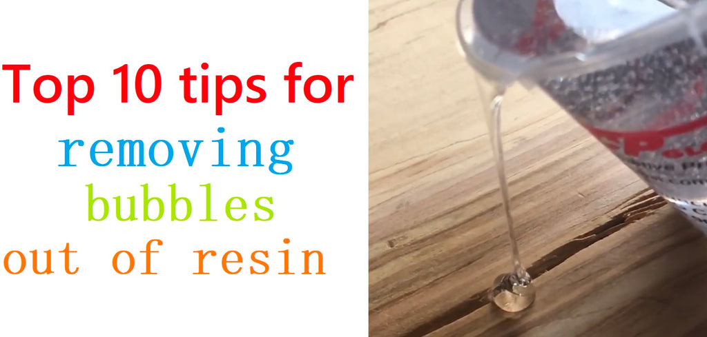 How To Fix Air Bubbles In Cured Epoxy